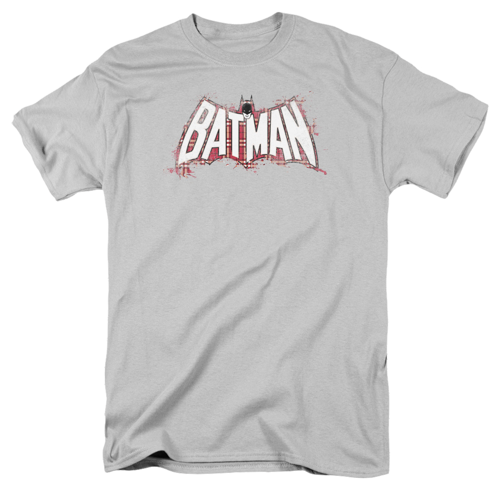 Dc Batman Plaid Splat Logo - Men's Regular Fit T-Shirt – Sons of Gotham