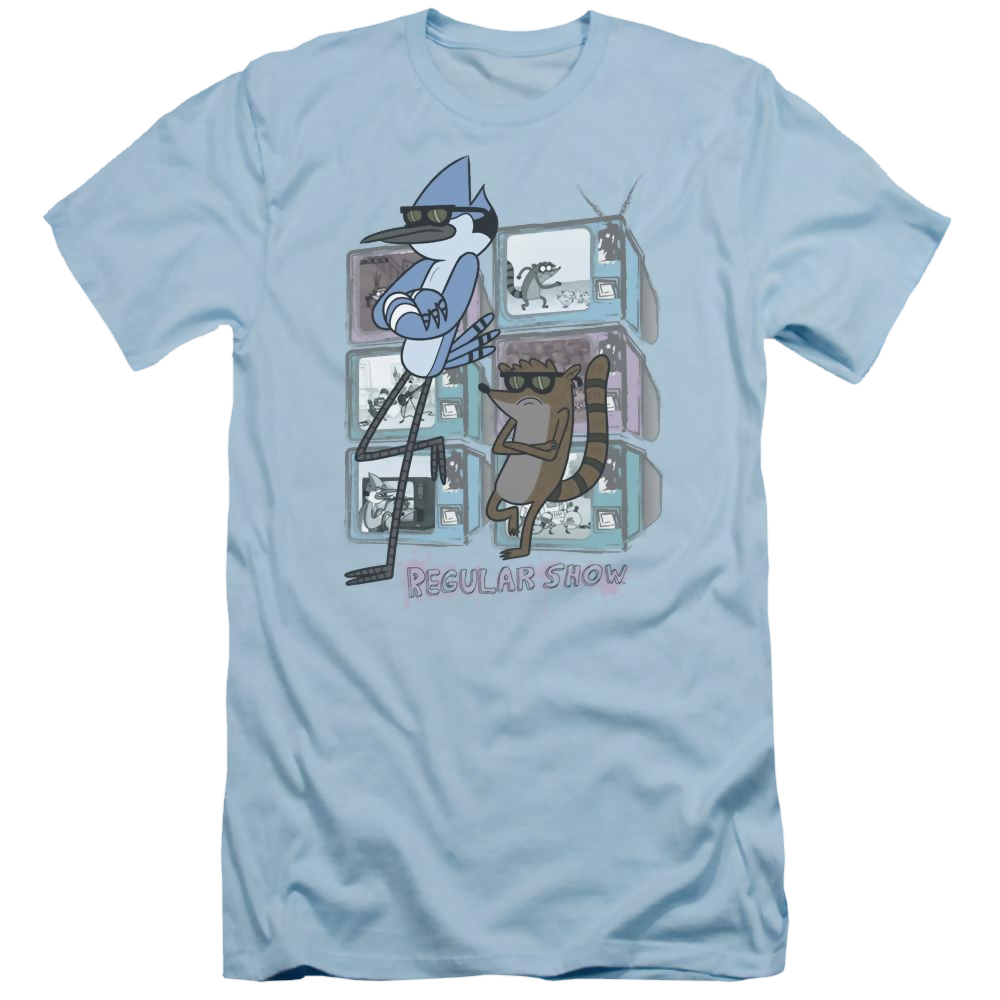 Regular Show Tv Too Cool Men's Slim Fit T-Shirt – Sons of Gotham