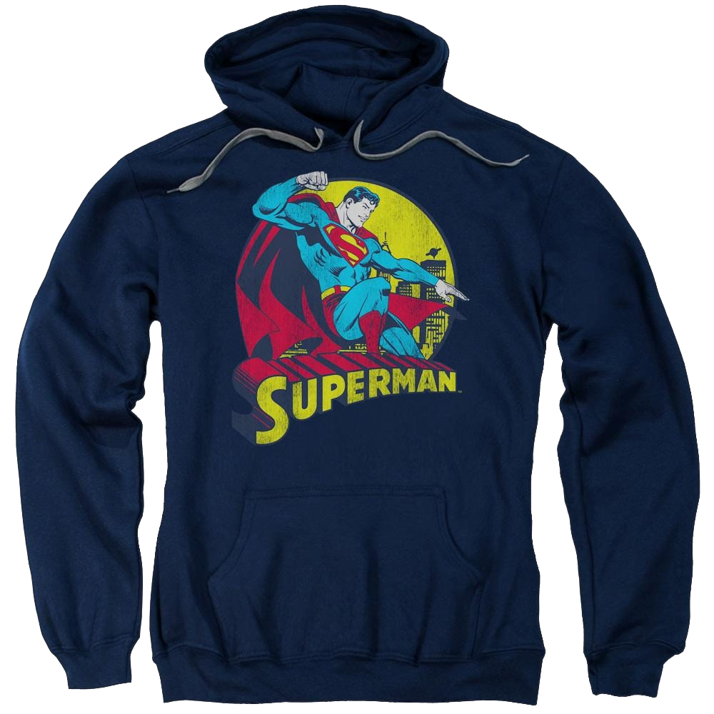 DC Comics Big Blue - Pullover Hoodie – Sons of Gotham