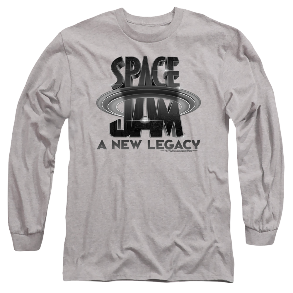 Space Jam - A New Legacy Space Jam 2 Logo Black - Men's Long Sleeve T ...